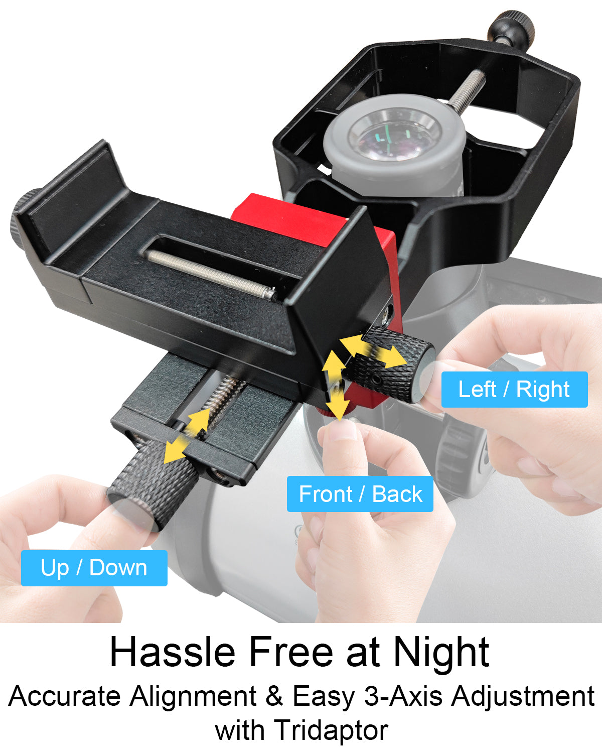 The Best Phone Scope Adatper, 3-Axis Smartphone Telescope Adapter for ...