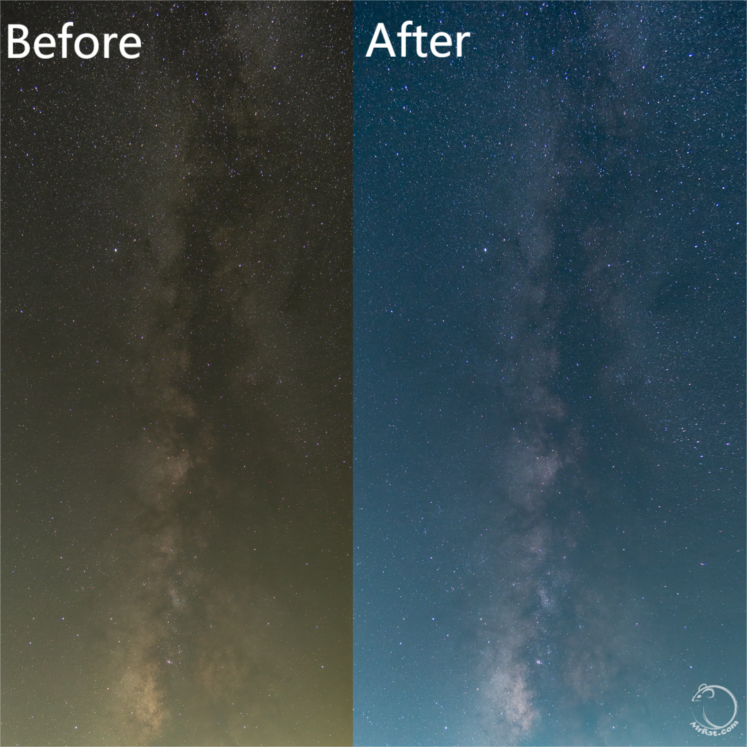 light pollution filter